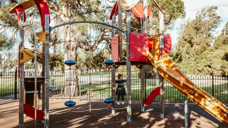 Your Kids Will Love This Train & Plane-Filled Playground! | ellaslist