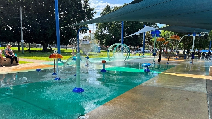 Splash Into Fun at James Ruse Reserve Water Playground | ellaslist