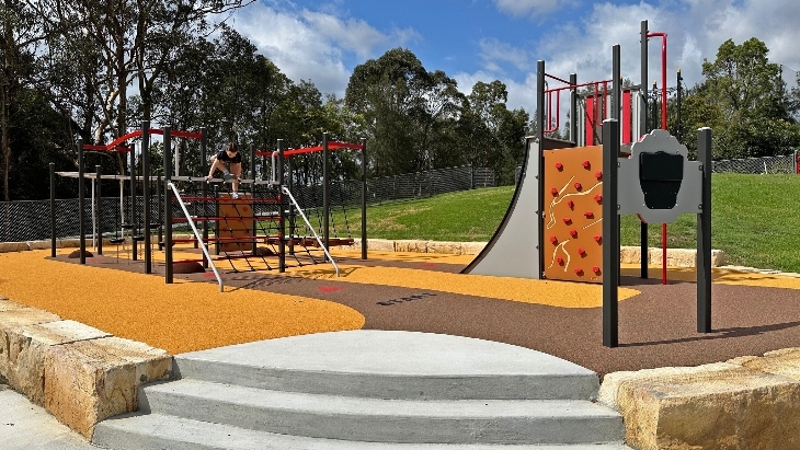New Brickpit Park Playground: Ninja Courses, Water Play & Family Fun ...