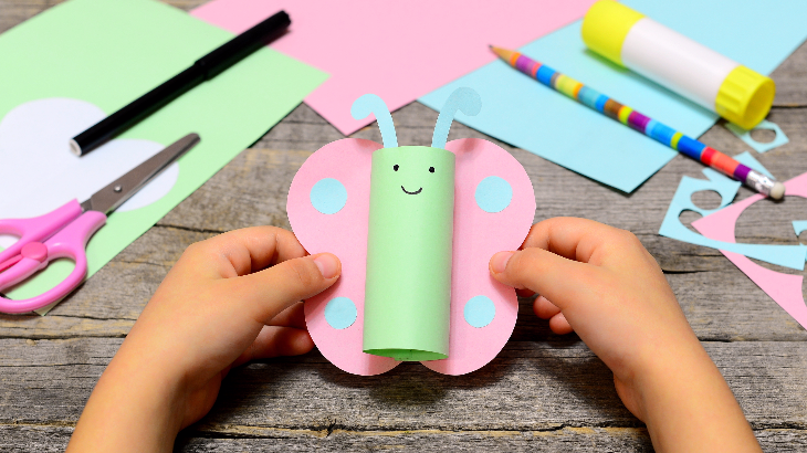 Easy Paper Crafts To Make With Kids | ellaslist