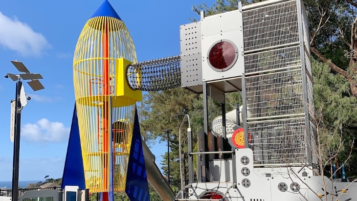 It's All Systems Go for Launch at Waverley Park Playground | ellaslist