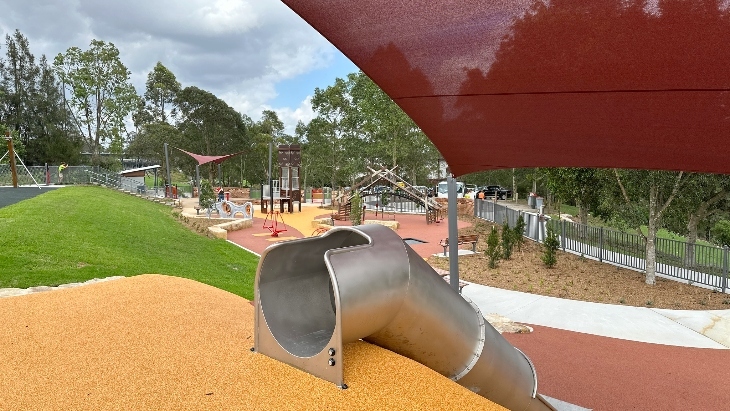 New Brickpit Park Playground: Ninja Courses, Water Play & Family Fun ...